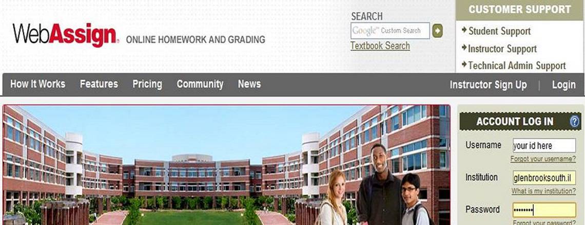 Webassign Labs - Del Barco Lab